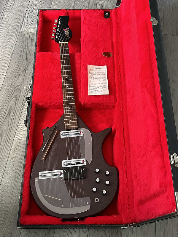 Jerry Jones Guitars Sitar 1990's - Red Crackle | Reverb