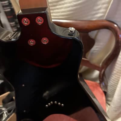 Washburn dime 332 electric guitar - Black | Reverb