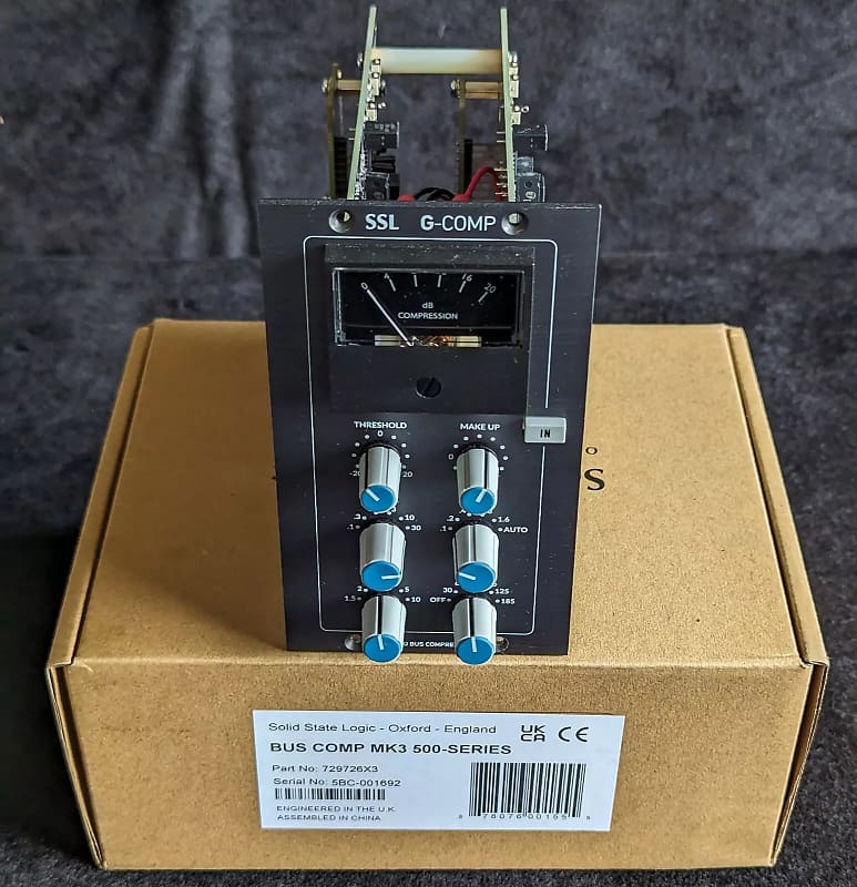 Solid State Logic G-Comp MkIII MK3 500-Series Compressor | Reverb
