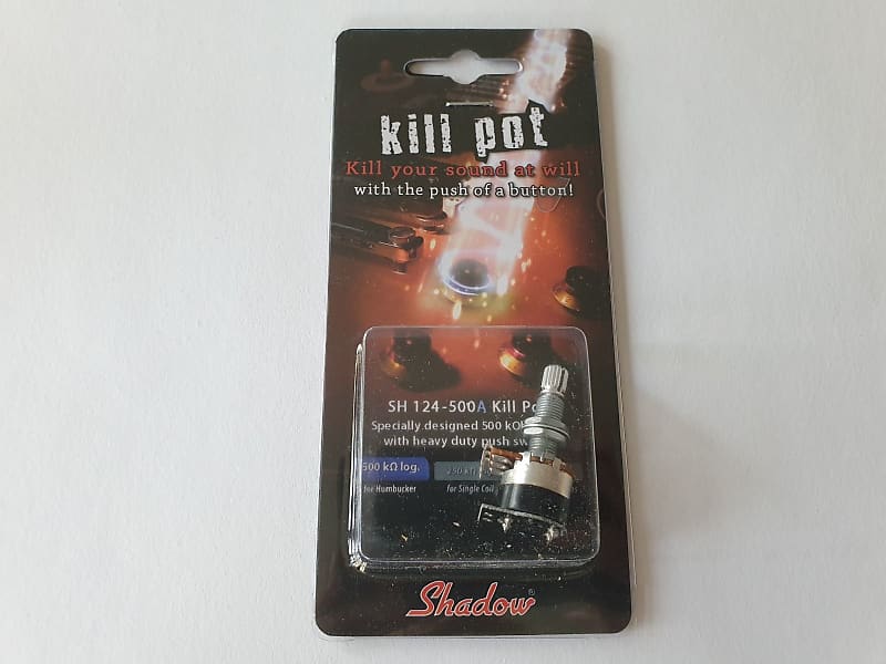 Shadow Kill Pot Kill Switch Pot 500K - SH 124-500A | Reverb