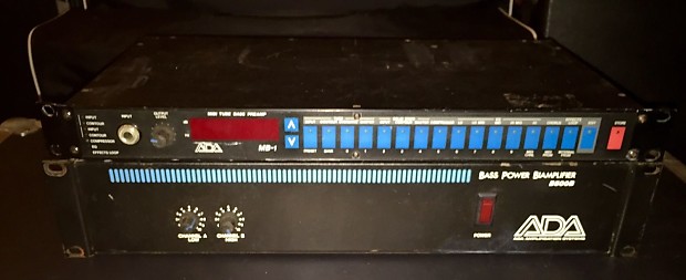 ADA MB-1 preamp and ADA B500B poweramp | Reverb