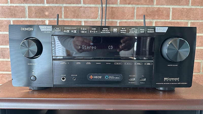 Denon AVR-X2500H 2019 - Black | Reverb