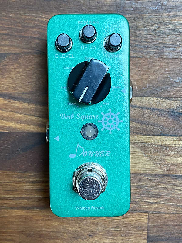 Donner Verb Square (reverb pedal) 2021 Green | Reverb