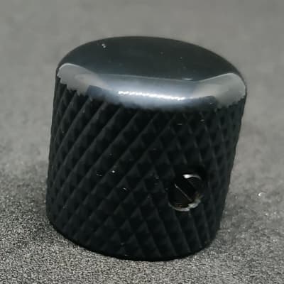 1 Black Big Grip Telecaster Metal Dome Knobs for | Reverb Deutschland
