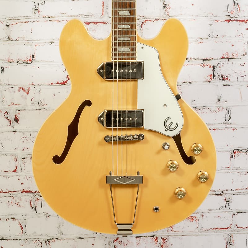 Epiphone - Casino - Hollowbody Electric Guitar w/ P90s - | Reverb