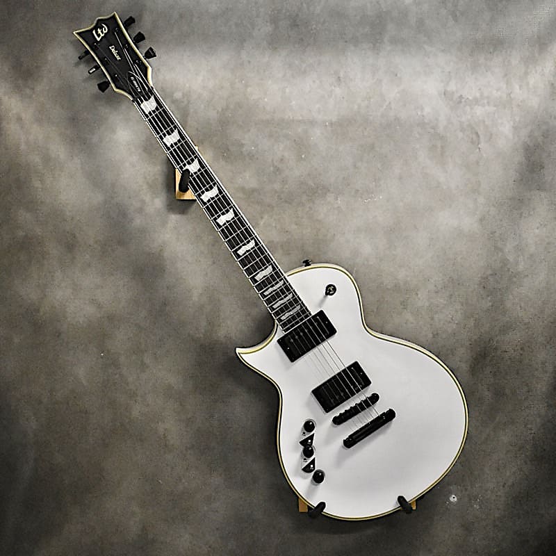 ESP Left Handed LTD EC-1000 2020 - Snow White | Reverb