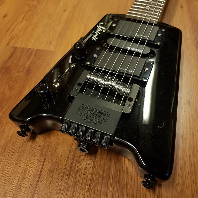Spirit By Steinberger Gt Pro Deluxe Black Lh Left Handed Lh | Reverb