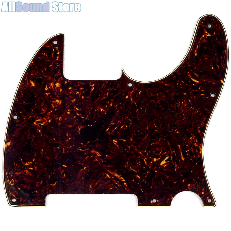 3-Ply VINTAGE TORTOISE Pickguard for USA MIM Standard Fender® | Reverb