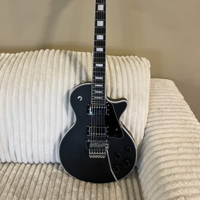 Firefly FFLP Les Paul Matte black with red binding | Reverb