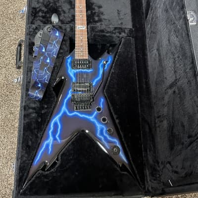 Dean Dime Dimebag Razorback Set Neck Thunder Bolt From Hell | Reverb