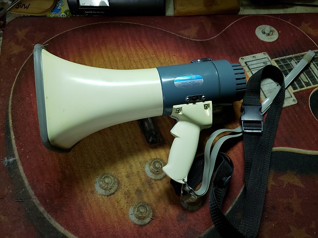Vintage Fanon Megaphone MV-5S w/Siren, Works Great So LOUD! | Reverb