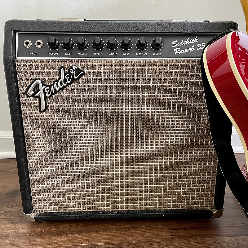 Vintage Fender Sidekick Reverb 35 - Rivera Era - Real Spring | Reverb