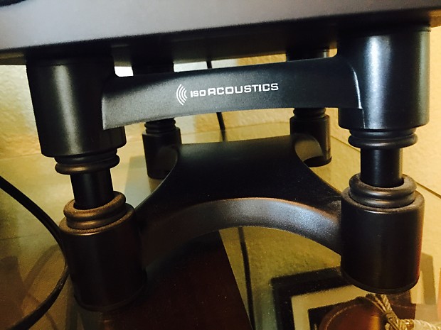 Iso Acoustics ISO-L8R-155 Black | Reverb