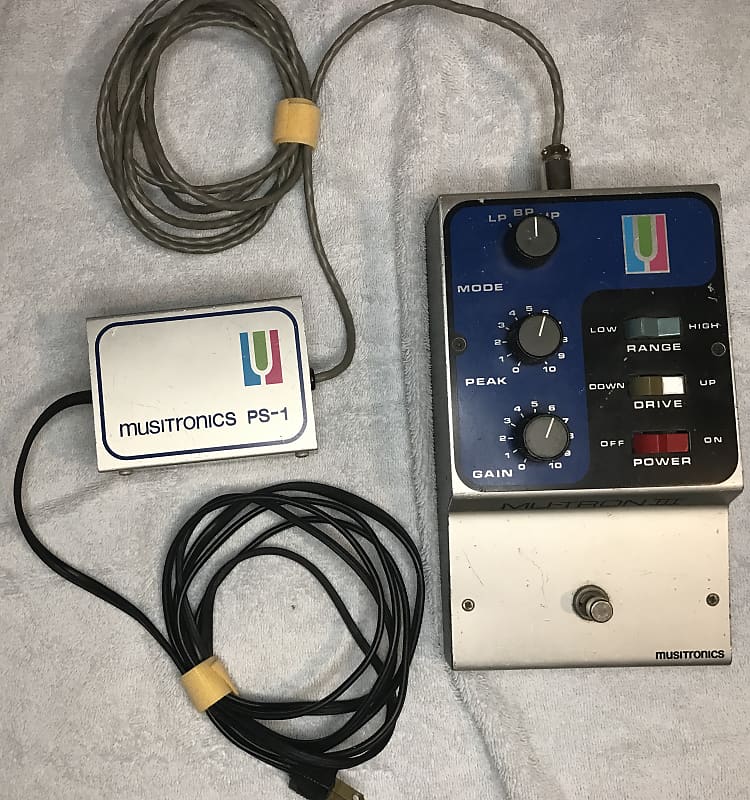 Musitronics MU-TRON III + PS-1 POWER SUPPLY 1970s | Reverb