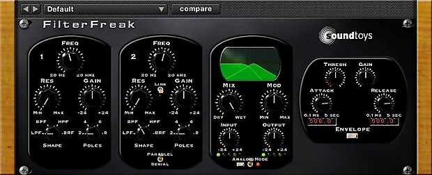 Soundtoys FilterFreak Resonant Analog Filter | Reverb España