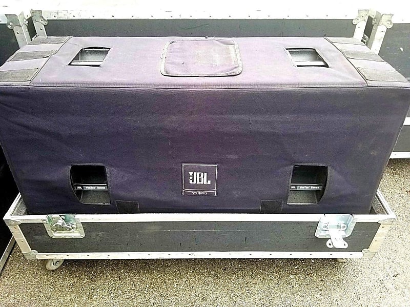 JBL VERTEC 4889 FULL SIZE 3 WAY LINE ARRAY SPEAKERS W/CASE & | Reverb