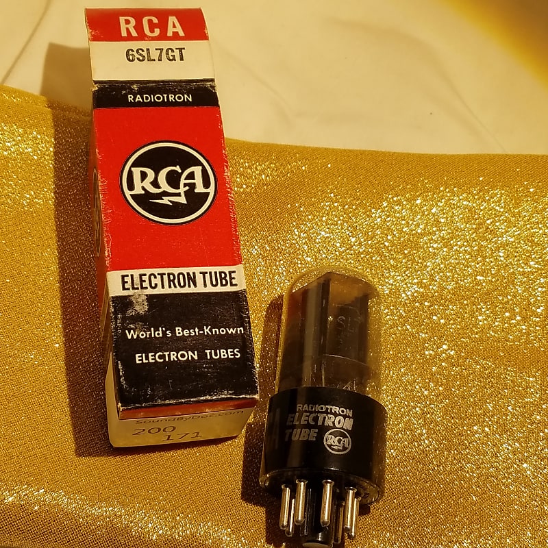 RCA Tight Matched Pair (2) 6SL7GT dual triode tNOS AT1000 | Reverb