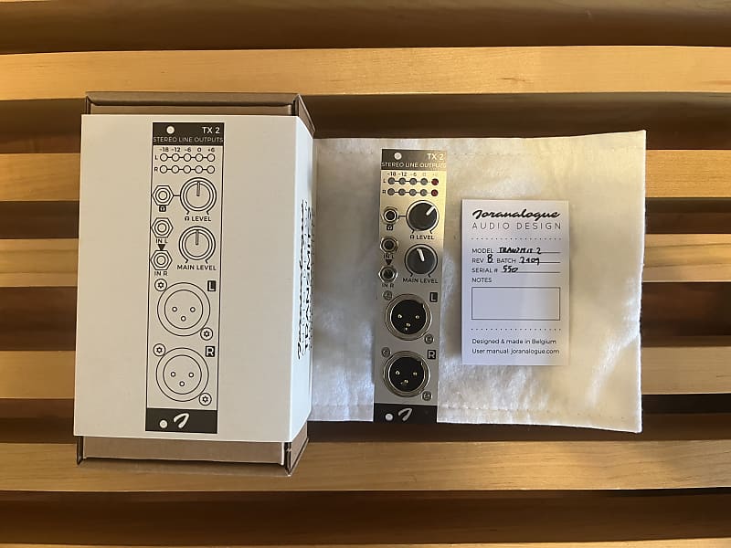 Joranalogue Audio Design Transmit 2 | Reverb