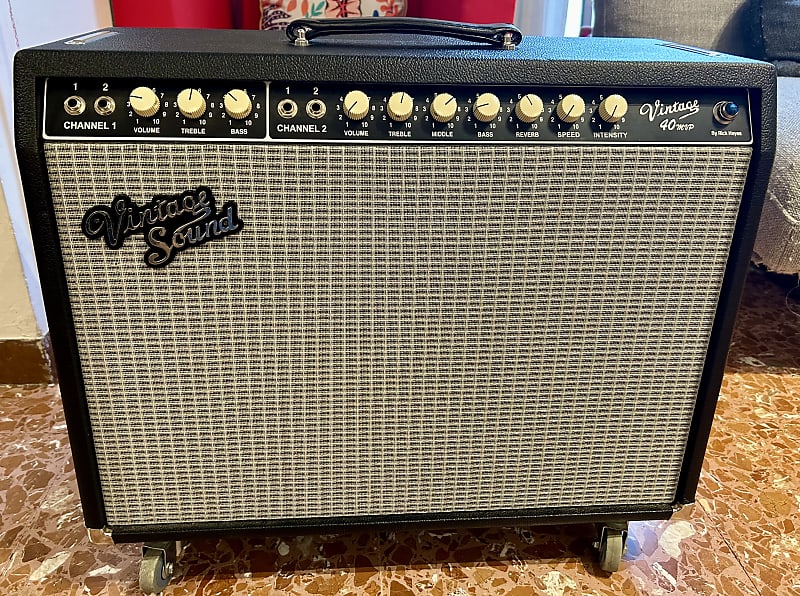Vintage Sound MVP 40 2022 - Blackface AB763, Fender | Reverb