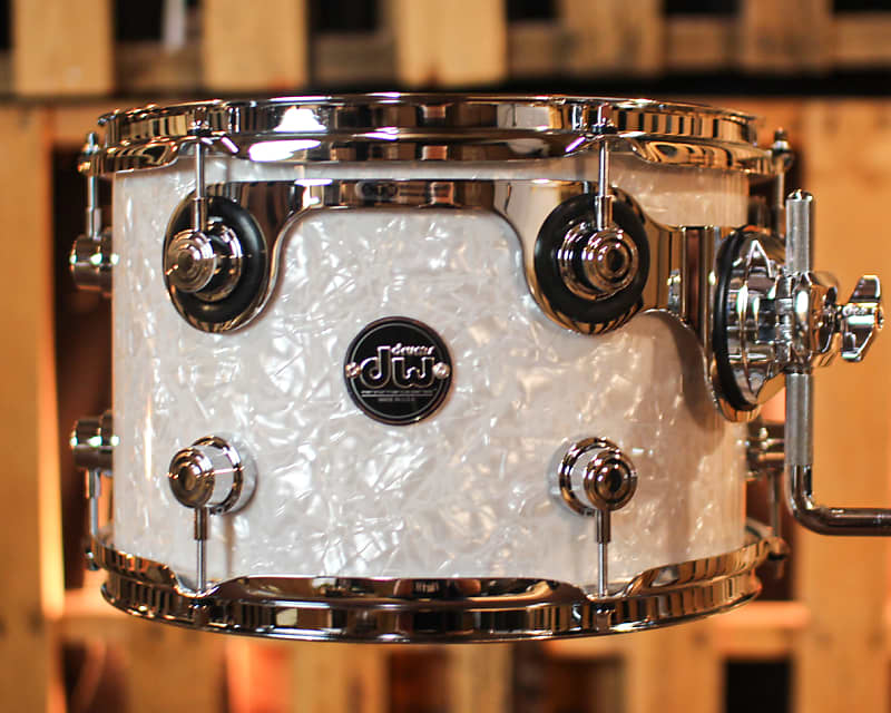 DW Performance White Marine Pearl Rack Tom - 8x12 | Reverb