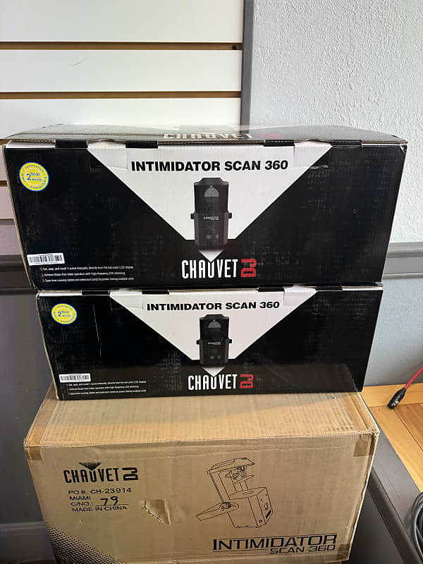 Chauvet Intimidator Scan 360 - Black | Reverb