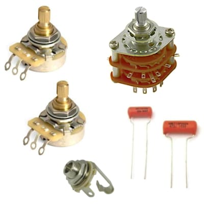 Kit 6 Way Rotary Varitone selector switch Kit With 3 USSR | Reverb