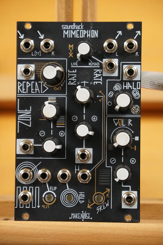 Make Noise Soundhack Mimeophon Delay Filter Reverb 16hp | Reverb
