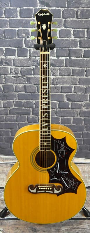 Epiphone EJ-200E Elvis Presley Edition Jumbo Acoustic Guitar | Reverb