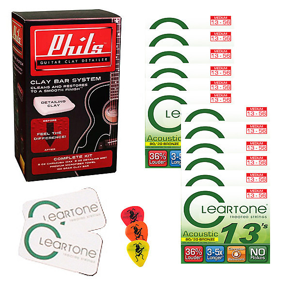 Cleartone Acoustic String Special 12 Packs 7613's | Reverb Australia