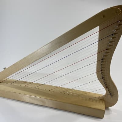 Rees Harps Harpsicle Harp Natural Maple With Carry Case and | Reverb