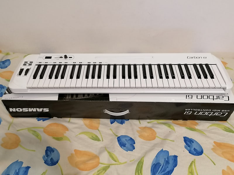 Samson Carbon 61 Usb Midi controller keyboard 61 keys | Reverb