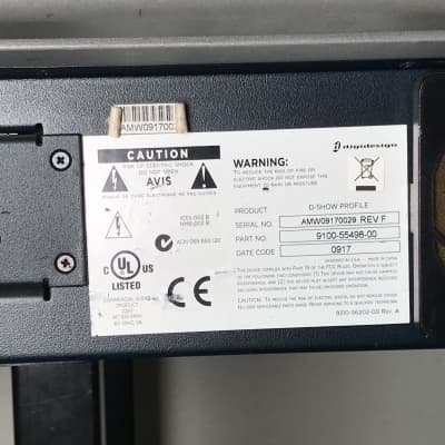 Digidesign Avid Venue Profile Control Surface D-Show w/ Road | Reverb