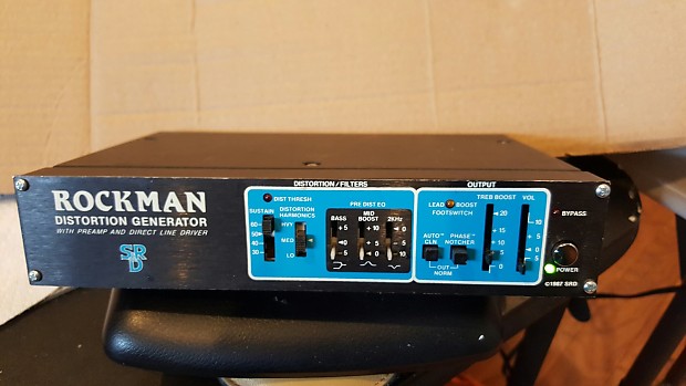 Rockman Distortion Generator Model 100 SN# DG-02511. | Reverb