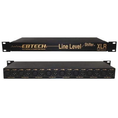 Ebtech LLS-8 XLR 8-Channel Rackmount Line Level | Reverb España