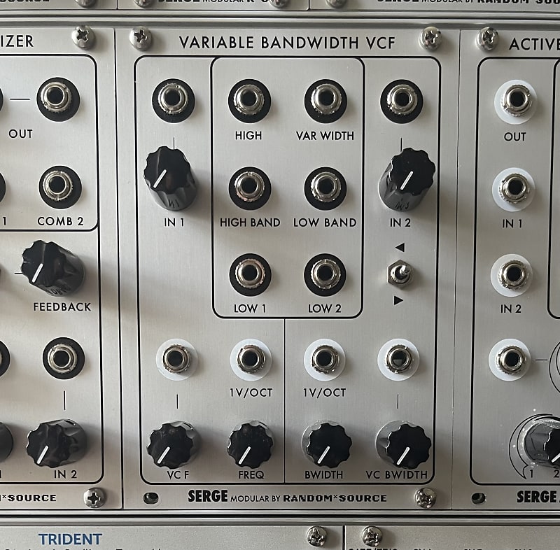 Random Source Serge Variable Bandwidth VCF 2022 | Reverb