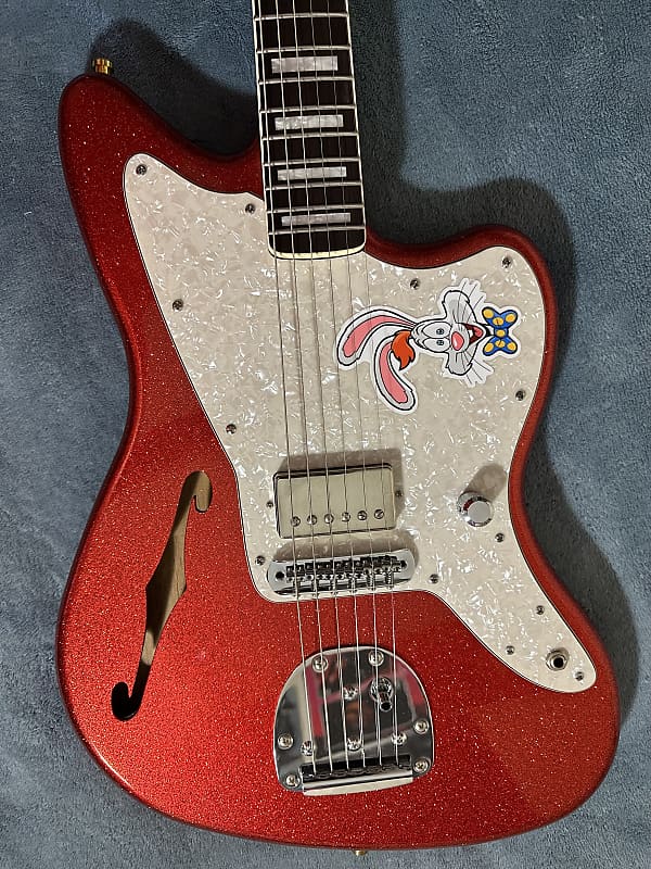 House 95 Jessica Red Sparkle Jazzmaster clone | Reverb