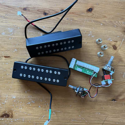 Ibanez PowerSpan Dual Coil 5 String Pick Ups - Black | Reverb