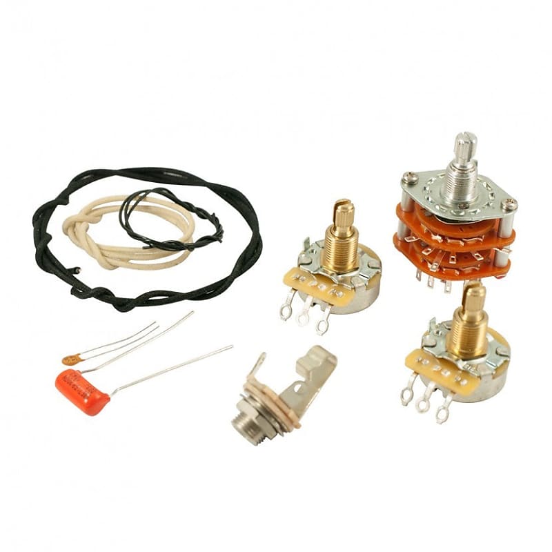 WD Quality PRS Wiring Upgrade Kit CTS Pots Switchcraft Jack | Reverb