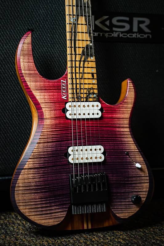 Kiesel HK7 Purple to Pink Arctic with Mastergrade Palemoon | Reverb