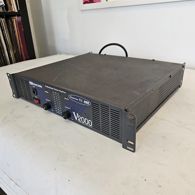 American DJ V2000 2-Channel Power Amplifier | Reverb