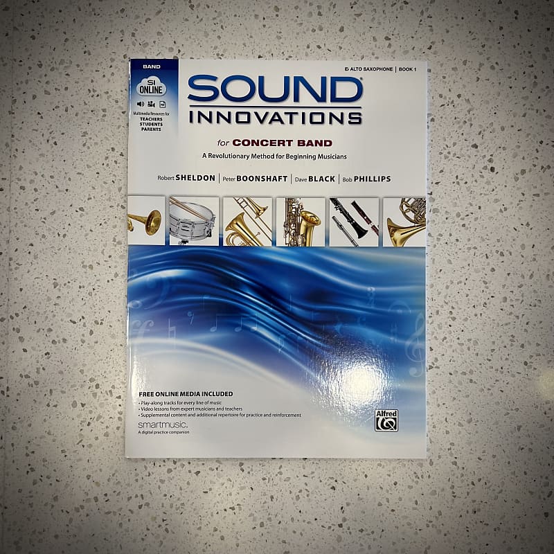 Alfred's Sound Innovations For Concert Band Alto Saxophone | Reverb