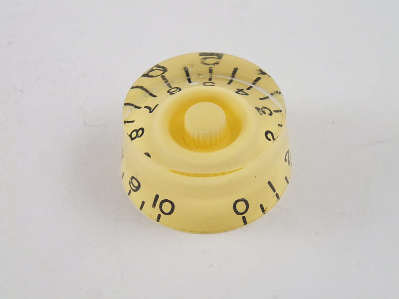 2 Cream Speed Dial Knobs for USA Gibson Les Paul, SG & PRS | Reverb UK