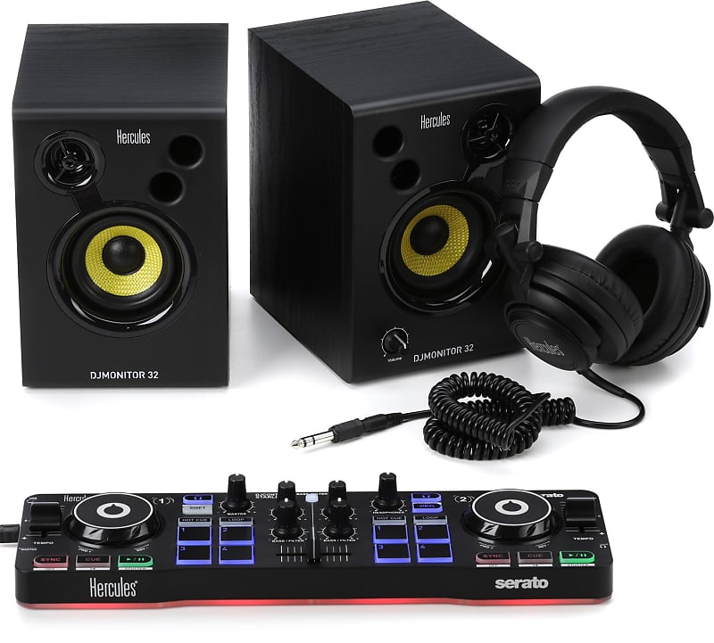 Hercules DJ DJ Starter Kit - Complete DJ System | Reverb