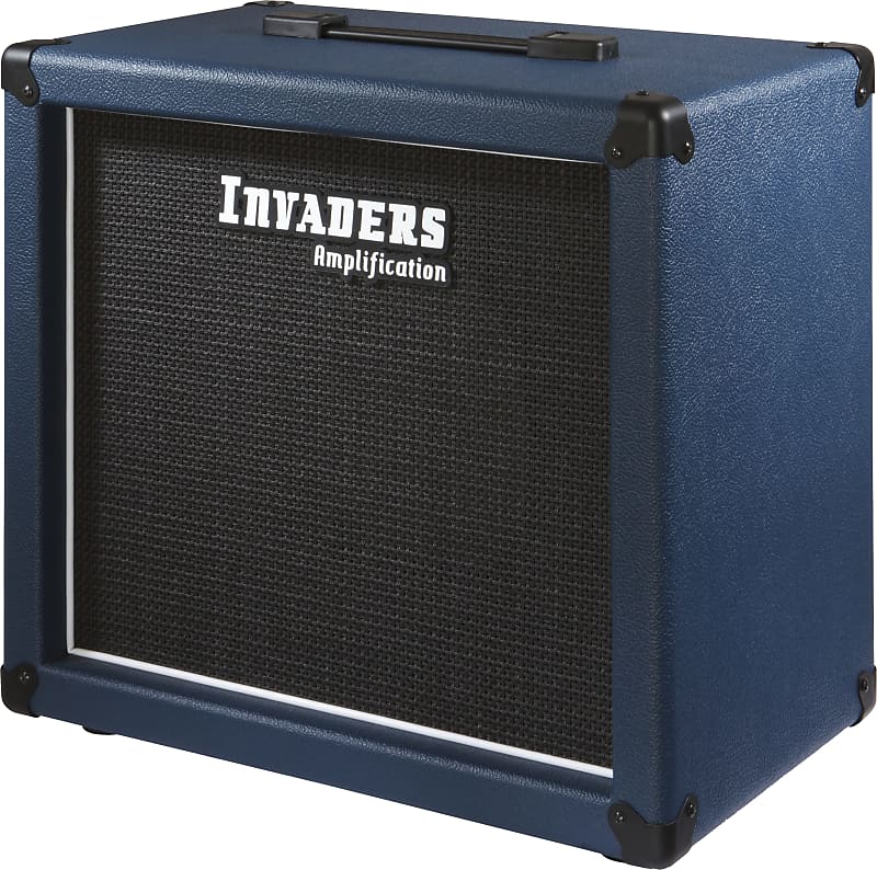 Invaders Amplification Cabinet 512 Navy Blue | Reverb