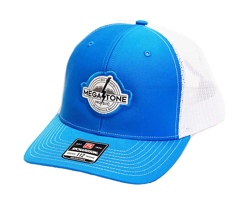Megatone Music Baseball Caps in Aquablue | Reverb
