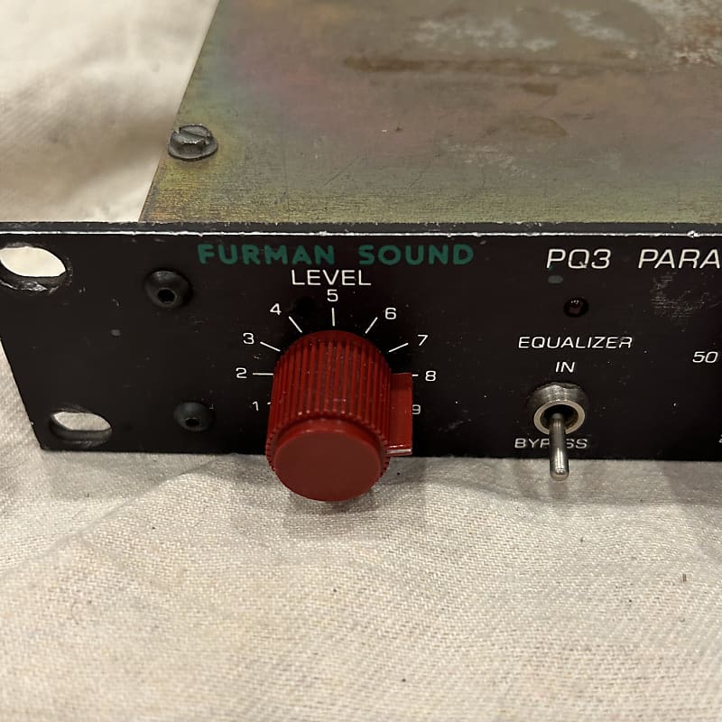 Furman PQ-3 vintage rackmount parametric equalizer. FULLY | Reverb