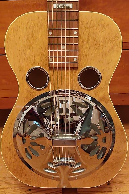 McKenna Eight String Square Neck Resonator Guitar 2007 | Reverb