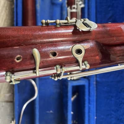 Wood Bassoon, with case and bocal, Conn brand. USA | Reverb