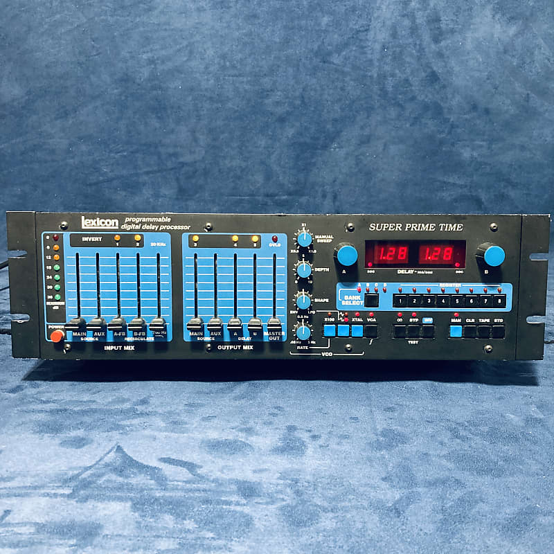 Lexicon Super Prime Time Vintage Digital Delay System with | Reverb