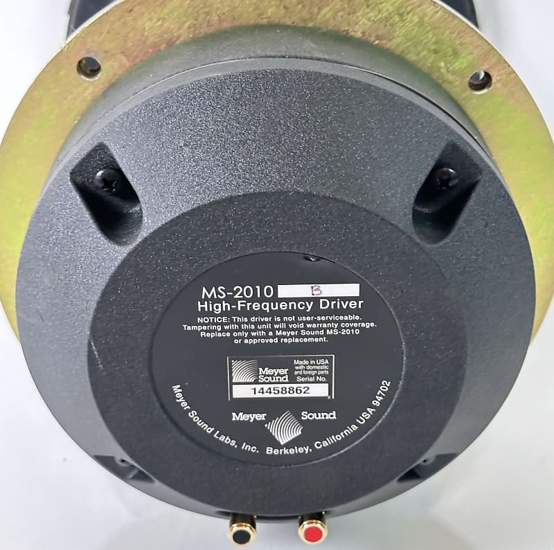 Meyer Sound MS-2010 High-Frequency Driver | Reverb
